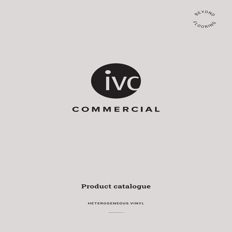 IVC - Product Catalogue 2021 – Heterogeneous Vinyl | PDF