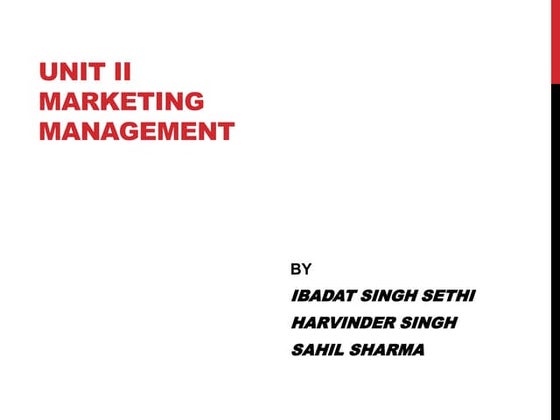 Business Studies Project Marketing Management Class 12 CBSE | PDF ...
