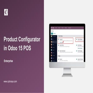 What is Product Configurator Odoo 15 PoS | PPTX