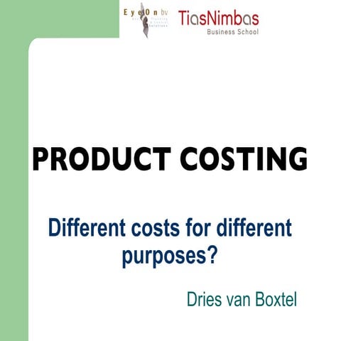 Product Costing | PPT