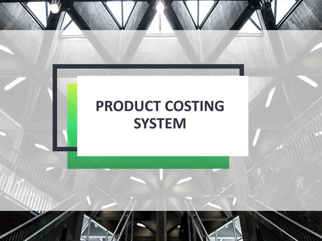 Job Order Costing | PPT