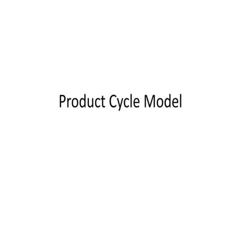 Product Cycle Model.pptx