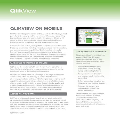 QlikView Architecture Overview | PDF