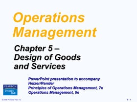 Chapter 5 design_of_goods_and_services | PDF