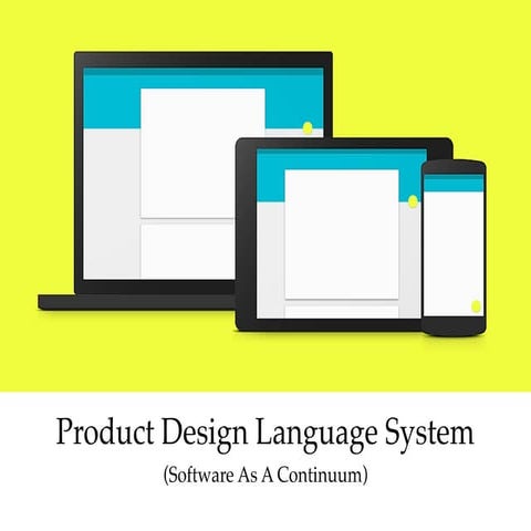 Product Design Language System | PPT
