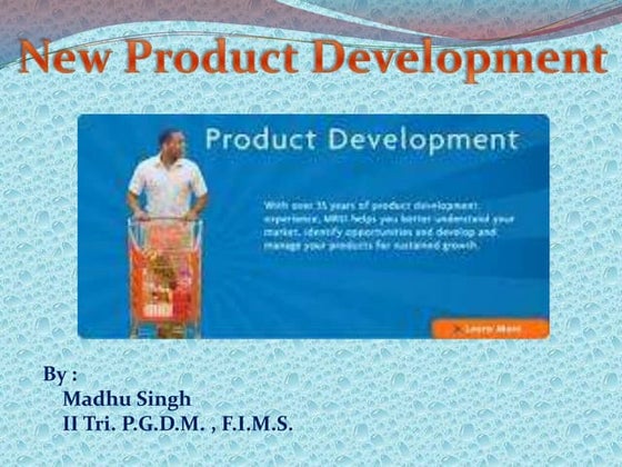STAGES OF NEW Product Development | PPTX