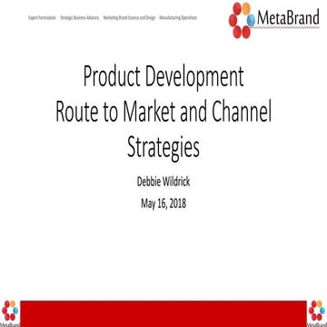 Product Development - Route to Market | PDF | Grocery Shopping | Shopping