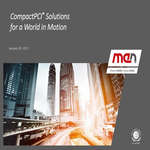 CompactPCI® Solutions for a World in Motion | PPT