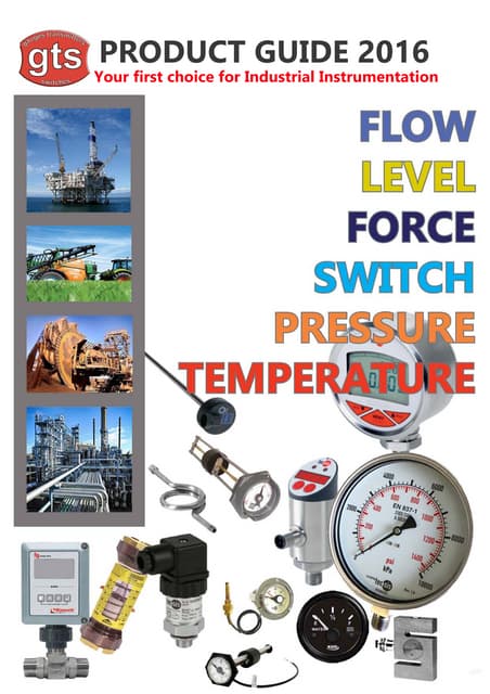 Product guide for industrial gauges from Ametek U.S. Gauge | PDF