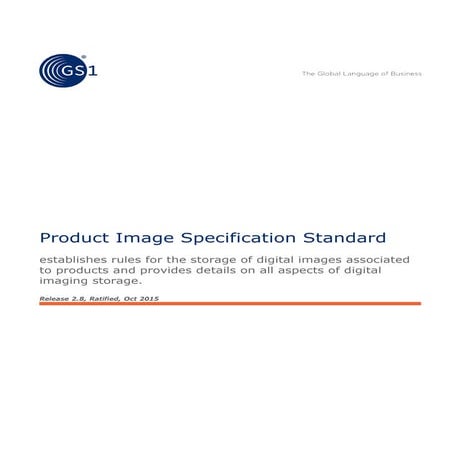Product image specification | PDF