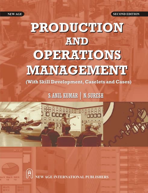 Introduction to production and operation management | PPTX