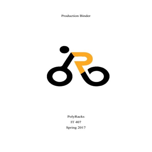 PolyRacks Production Binder | PDF
