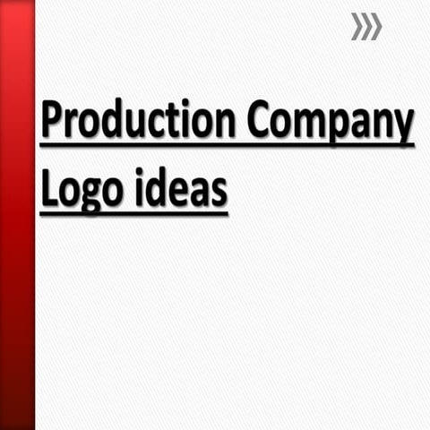 Production company logo ideas | PPT