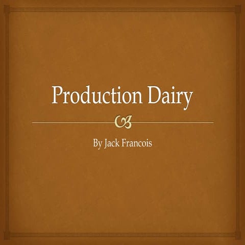 Production diary | PPT