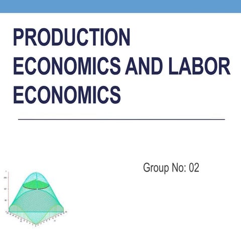 Production economics and labor economics | PPTX