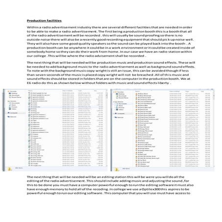 ITFT-MEDIA Radio production | PDF
