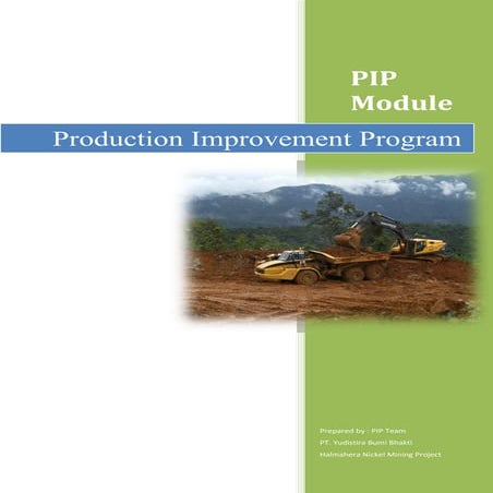 Production improvement program module | PDF
