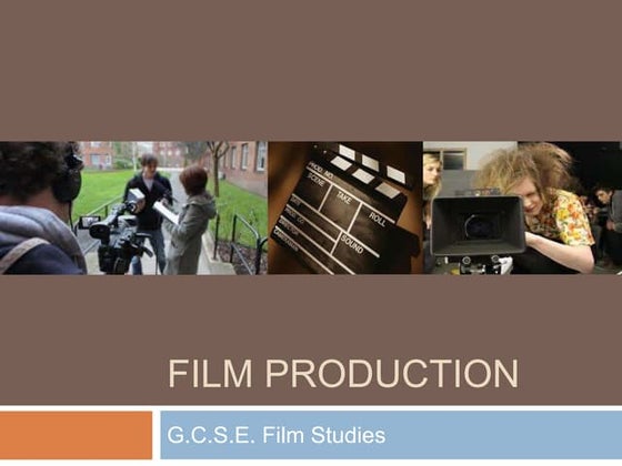Film proposal and storyboards | PPT