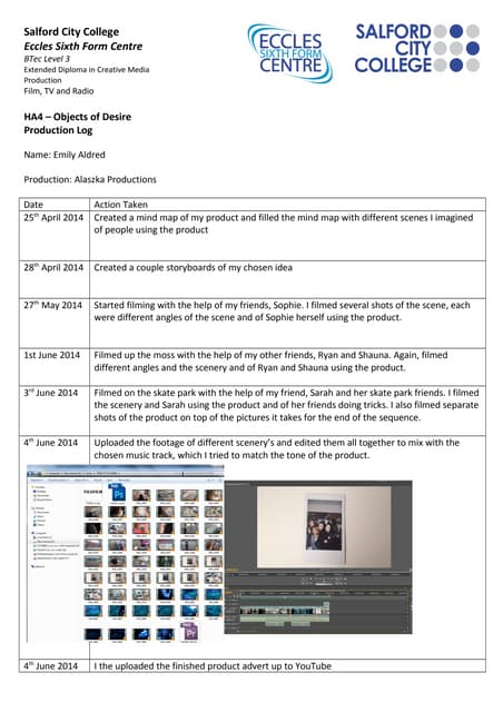 Shooting Schedule | PDF