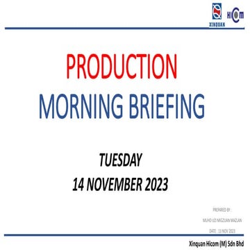 Production Morning Briefing.pptx
