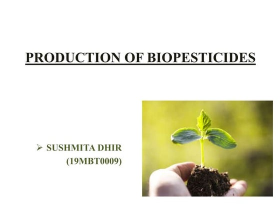 Biopesticides | PPTX