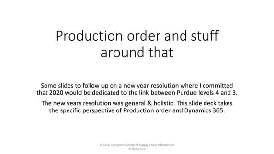 Kitting with SAP EWM | PPTX | Business | Business and Finance