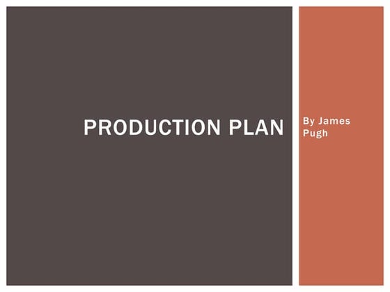 Production plan | PDF