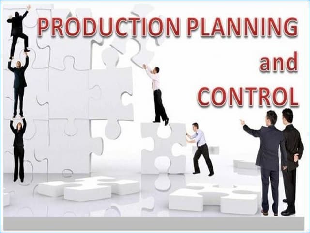 production planning and control | PPTX