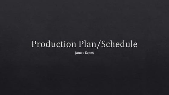 Draft film poster (detailed) | PPTX