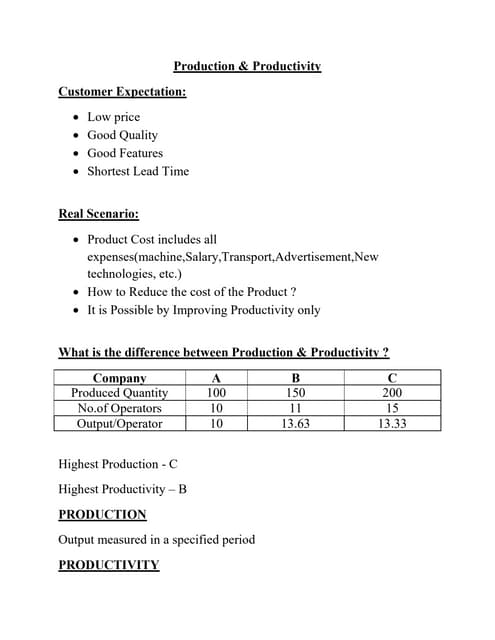 TPM-Improvement of production efficiency | PPTX | Manufacturing ...