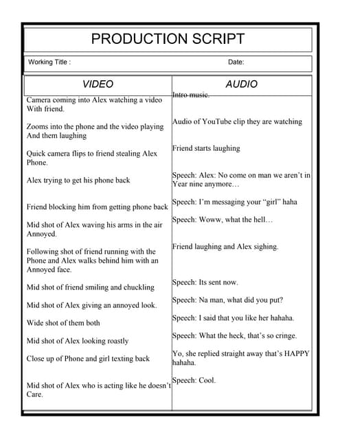 Enigma - Storyboard | PPT