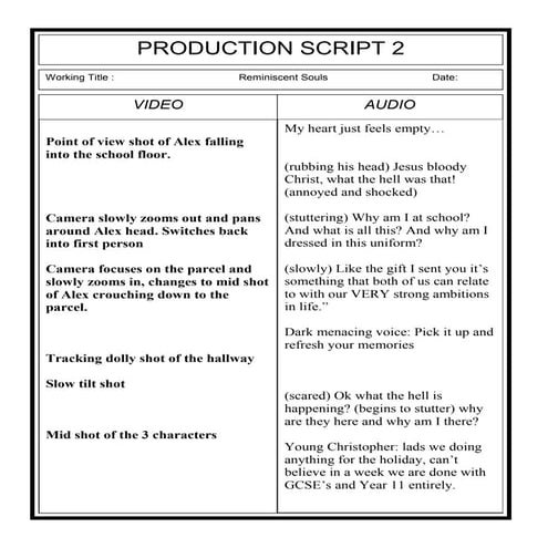 Cameron Movie contract | PDF