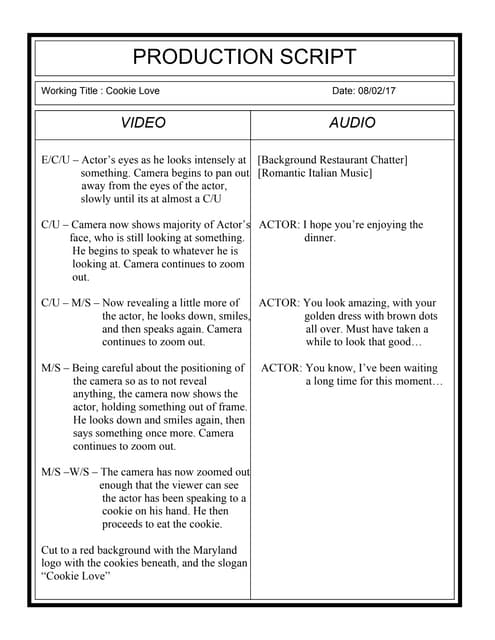 Radio Commercial Script | DOCX