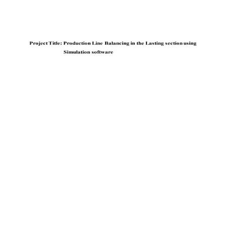 Production Simulation Pdf