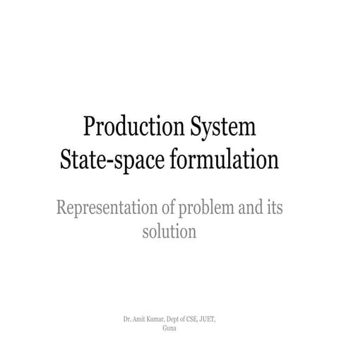Production system | PDF