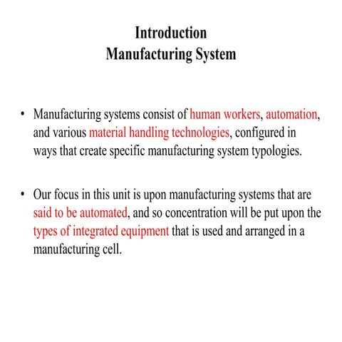 Automated Production Lines | PDF