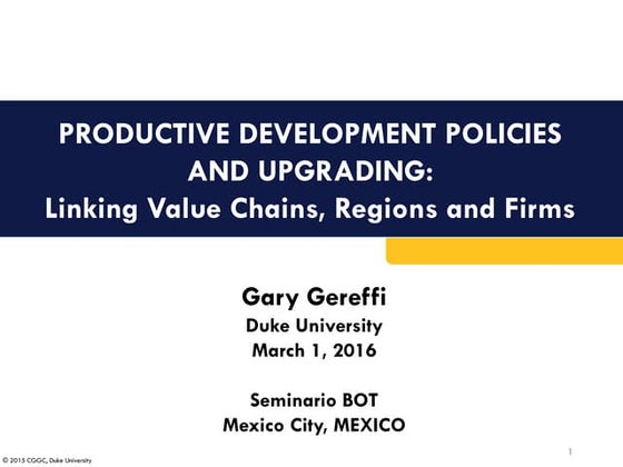 Global value chains | PPT