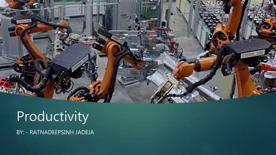 Productivity | PPT