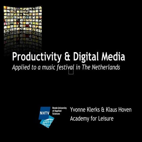 Productivity & Digital Media | PPT