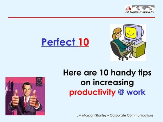 Productivity | PPT