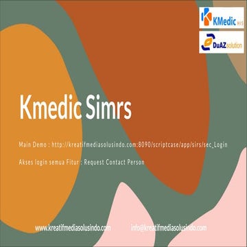 Product knowledge kmedik simrs | PPT