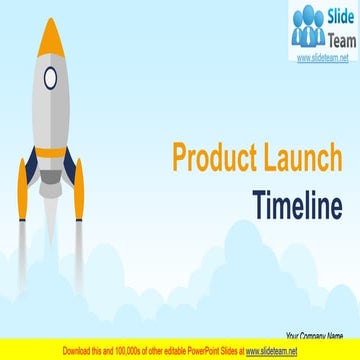 Product Launch Timeline PowerPoint Presentation Slides | PDF