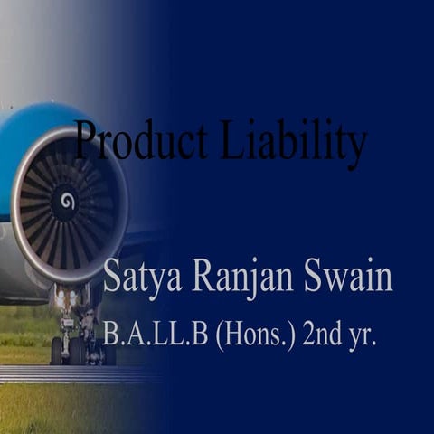Product Liability | PPTX