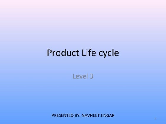 Product Life Cycle Theory| International Business.pptx | Sales | Business
