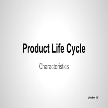 Product life cycle | PDF