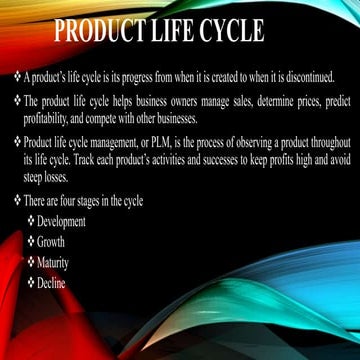 PRODUCT LIFE CYCLE IPHONE | PDF