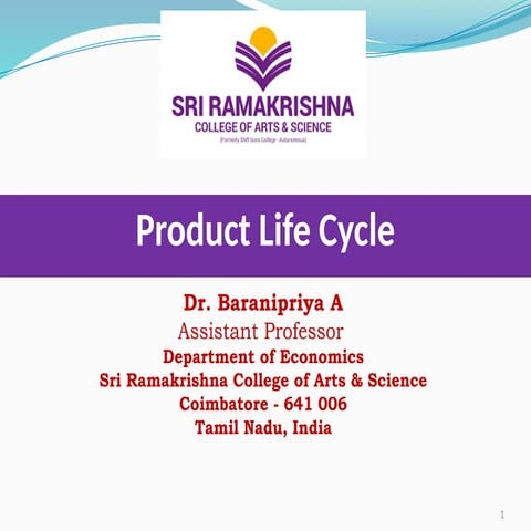 Product Life Cycle Power Point Presentation | PPTX