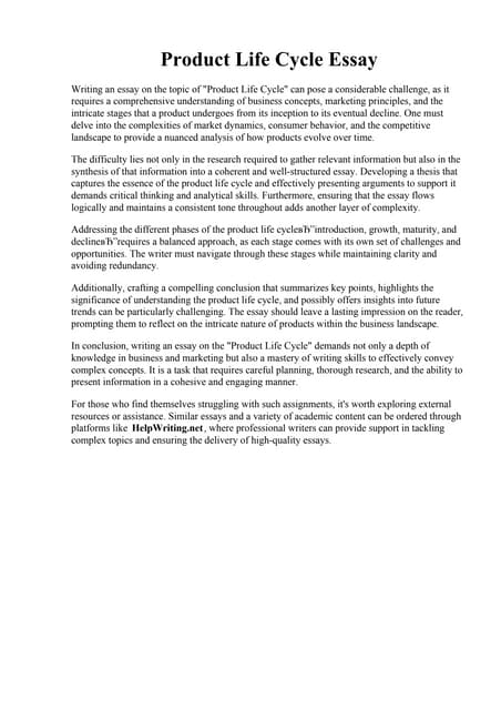 Sample Cause And Effect Essay.pdf