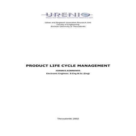 Product life cycle_management | PDF