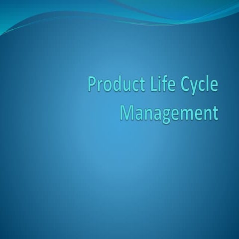 Product lifecycle management (plm).pdf version | PDF